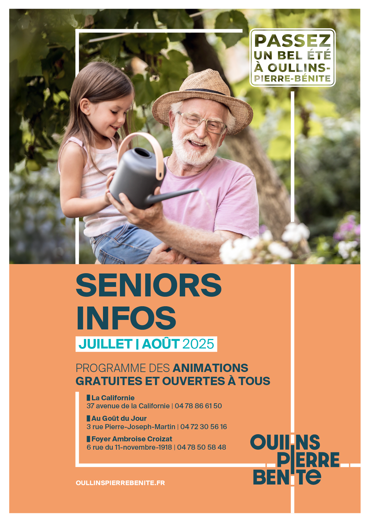 Seniors infos – Été 2025 – Oullins-Pierre-Bénite
